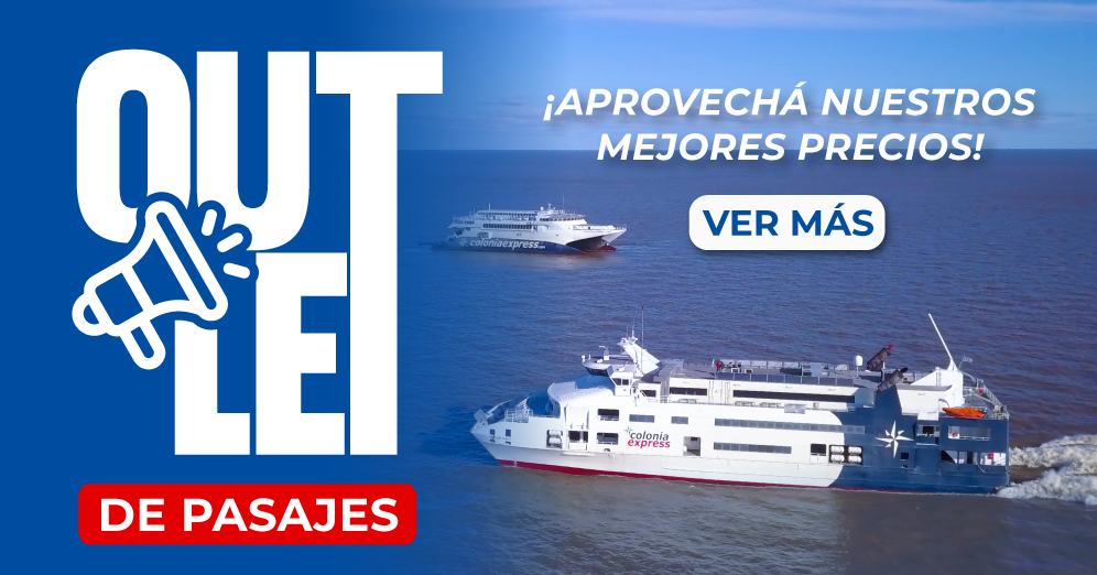 Colonia Express | ¡Pasajes a Argentina! Paquetes turísticos